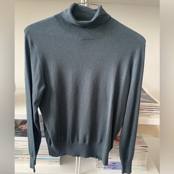 H&M | Sweaters | Hm Grey Mens Knit Turtleneck Nwt Size M | Poshmark